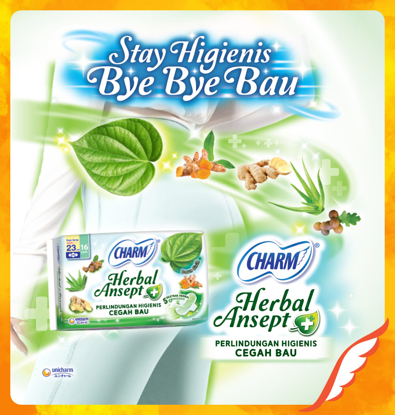 HOME-Pembalut Wanita & Panty Liner CHARM